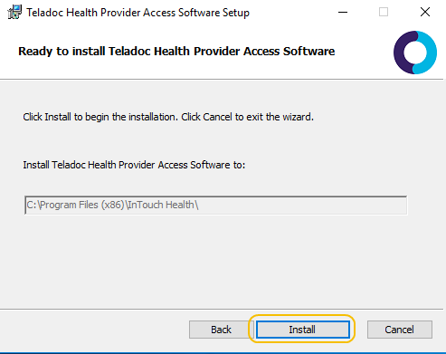 Installing the Provider Access Software