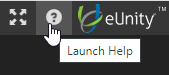 Using eUnity Online Help