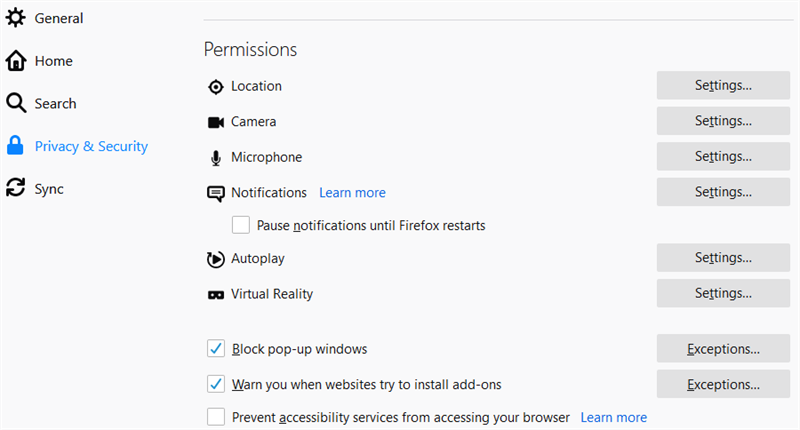 Advanced Troubleshooting for Firefox