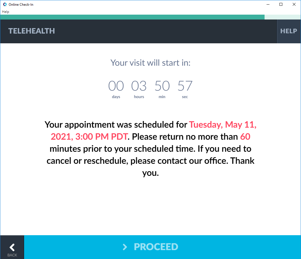 Review Your Appointment Summary